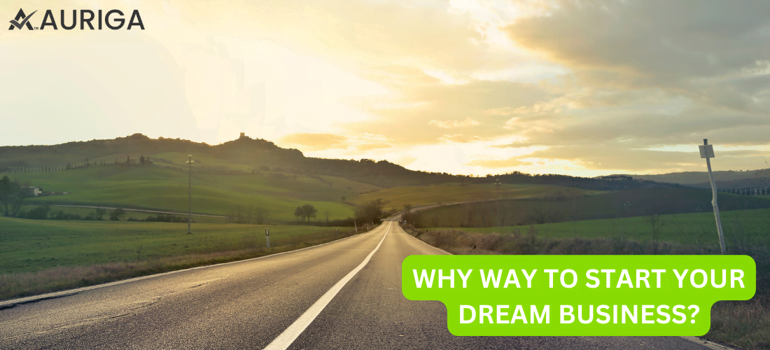 WHY WAY TO START YOUR DREAM BUSINESS? - AURIGA ACCOUNTING PRIVATE LIMITED