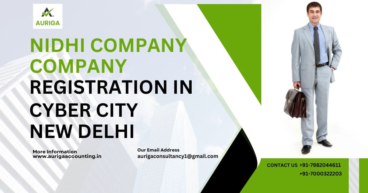 Nidhi Company Registration In Cyber City Delhi
