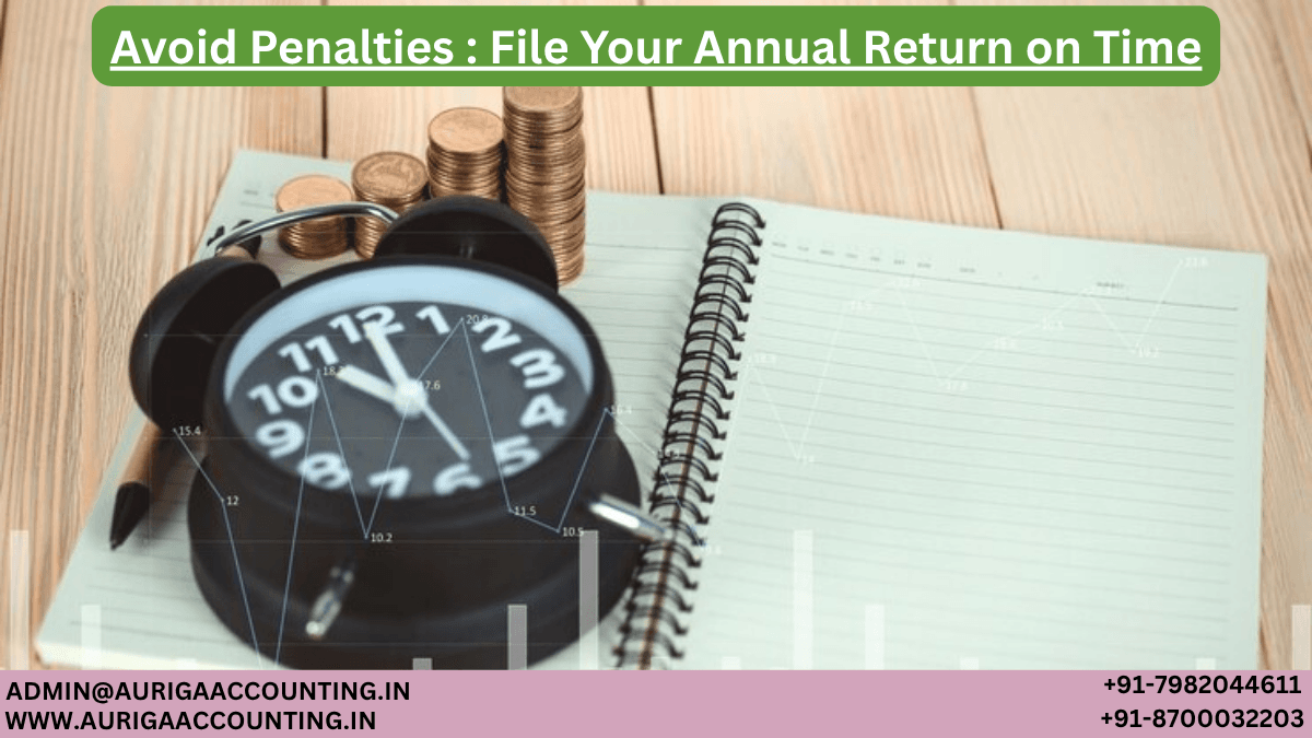 Avoid Penalties : File Your Annual Return On Time - AURIGA ACCOUNTING ...