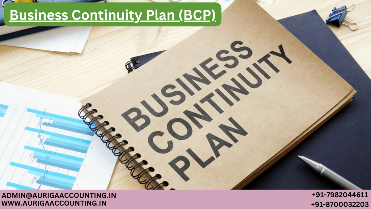 Business Continuity Plan (BCP) - AURIGA ACCOUNTING PRIVATE LIMITED