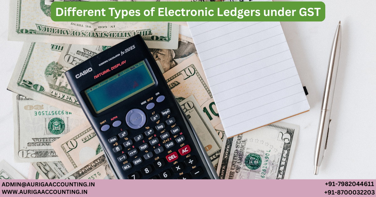 Different Types Of Electronic Ledgers Under GST - AURIGA ACCOUNTING ...